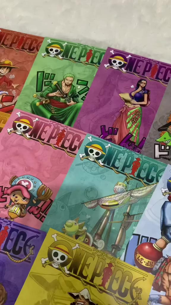 Jual Poster Mugiwara One Piece Mugiwara Illustrasi Crew 1 SET ISI 10 ...