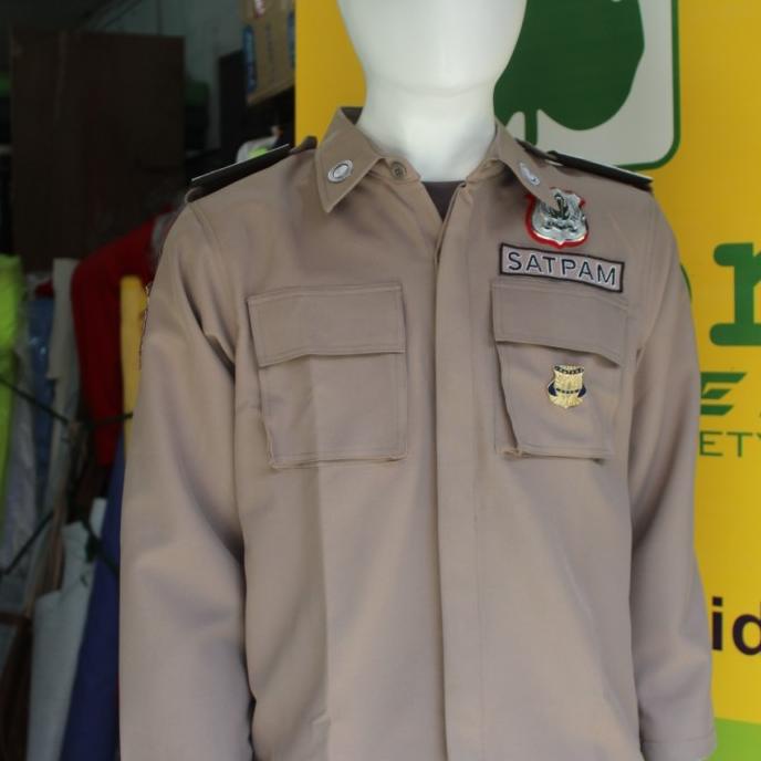 Jual Baju seragam satpam -terbaru PDL SATU Bahan GAIA Neo Premium (Atasan) Original|Premium|Asli ...