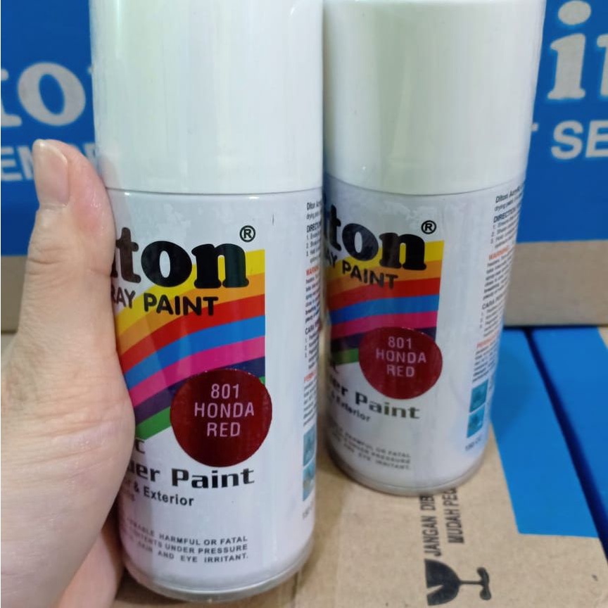Jual DITON Spray Paint Acrylic Lacquer Paint Pilox Cat Semprot - 801 ...