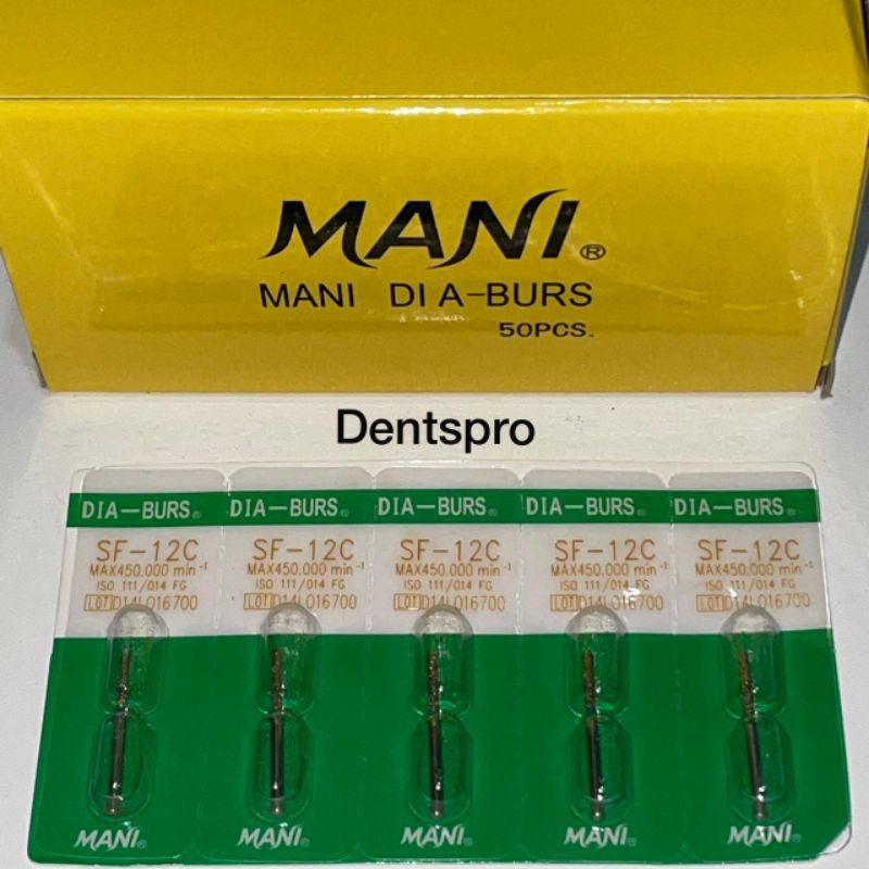 Jual Dental Diamond Bur Pita Hijau MANI | Shopee Indonesia