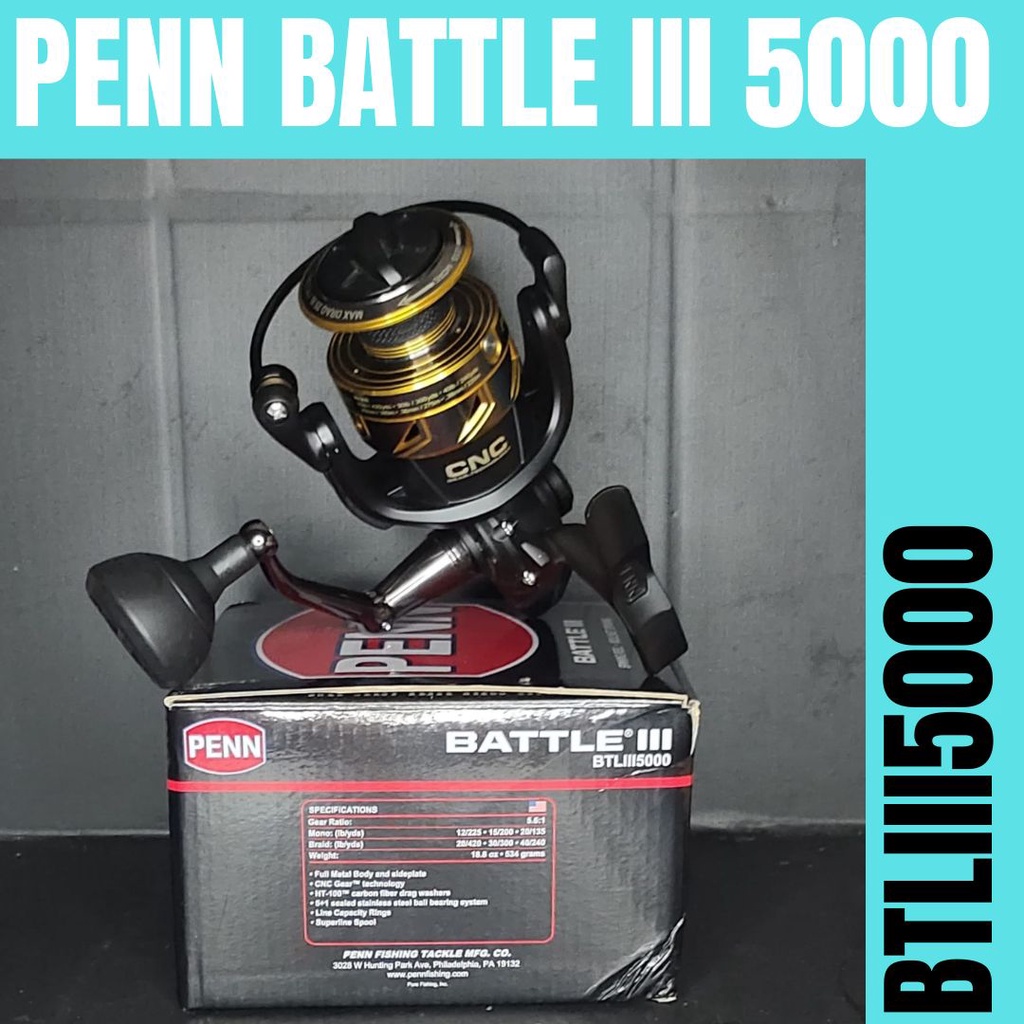 Jual PENN BATTLE III 5000 REEL PANCING merck PENN | Shopee Indonesia