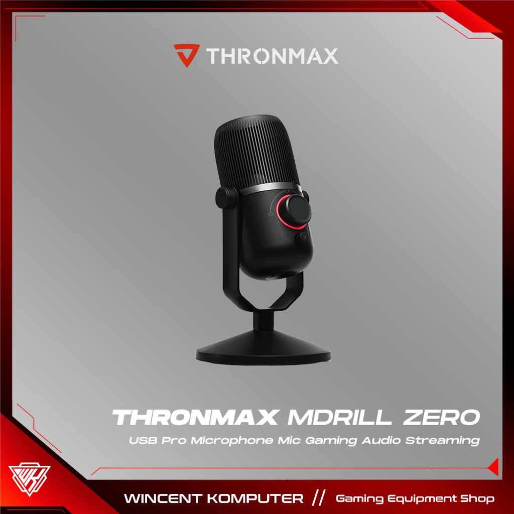 Jual Thronmax Mdrill Zero M4 Gaming Microphone USB Cardioid ...