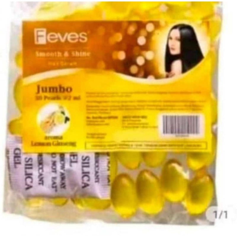 Jual ORIGINAL 100% FEVES HAIR SERUM SMOOTH & SHINE VIT RAMBUT | Shopee ...