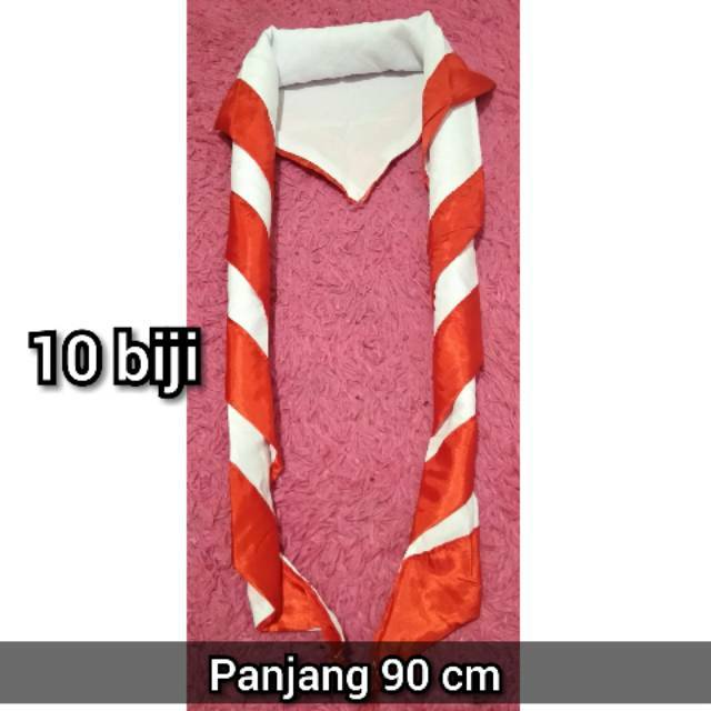 Jual 10 biji hasduk SD - kacu sd - hasduk pramuka - hasduk sekolah ...