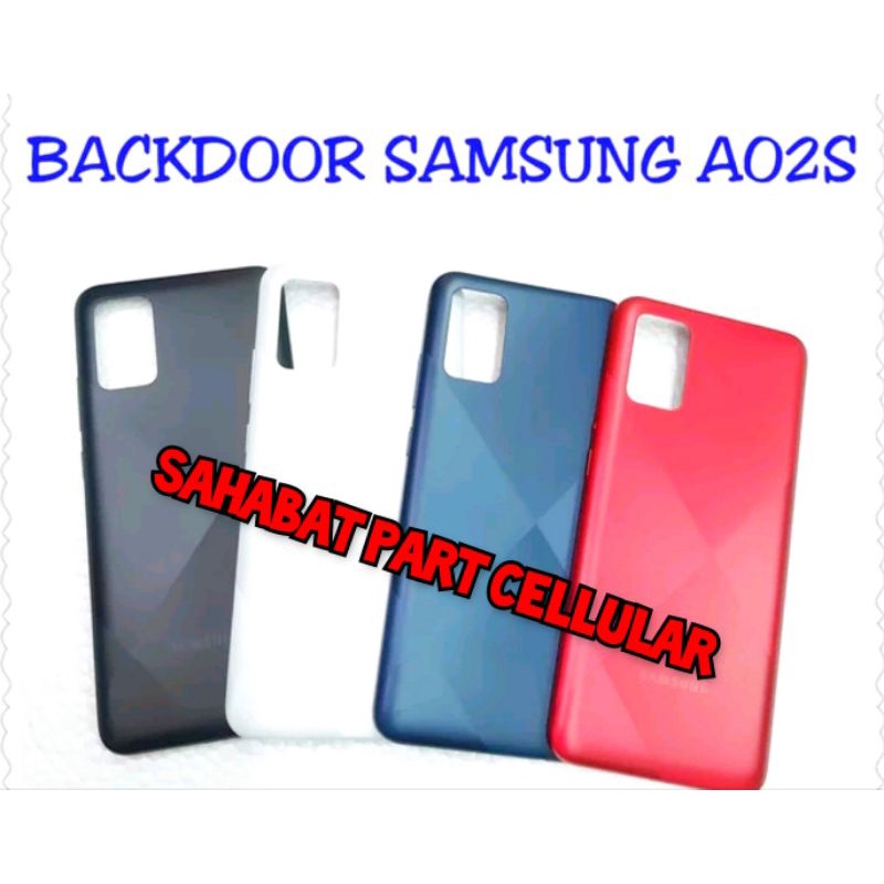 Jual BACKDOOR CASING BELAKANG TUTUP BATERAI COVER SAMSUNG A02S A025 A025F ORIGINAL | Shopee ...