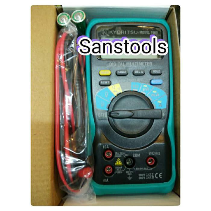 Jual digital multimeter multitester digital KYORITSU 1009 ORIGINAL ...