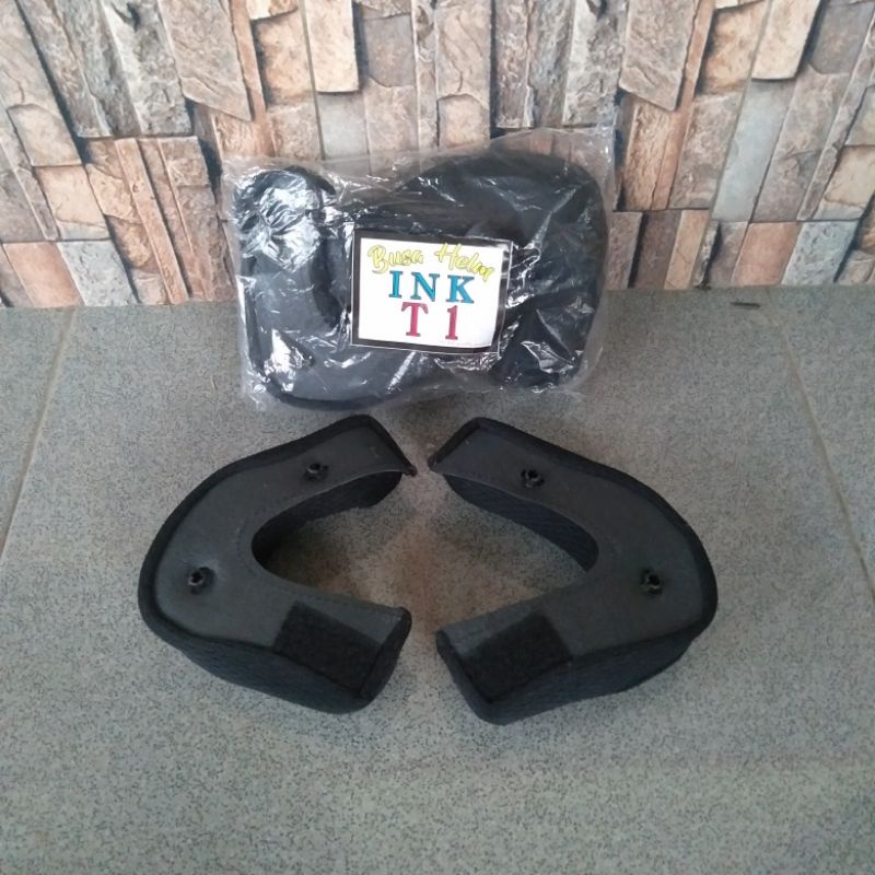 Jual Busa pipi INK T1 doble Visor Kancing Plastik Bupi INK topi T1 2 ...