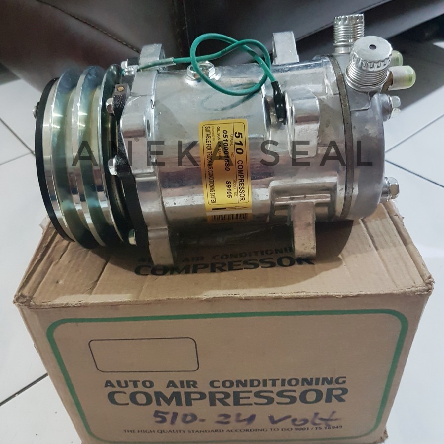 Jual Compresor Compressor Kompresor Sanden 510 24V | Shopee Indonesia