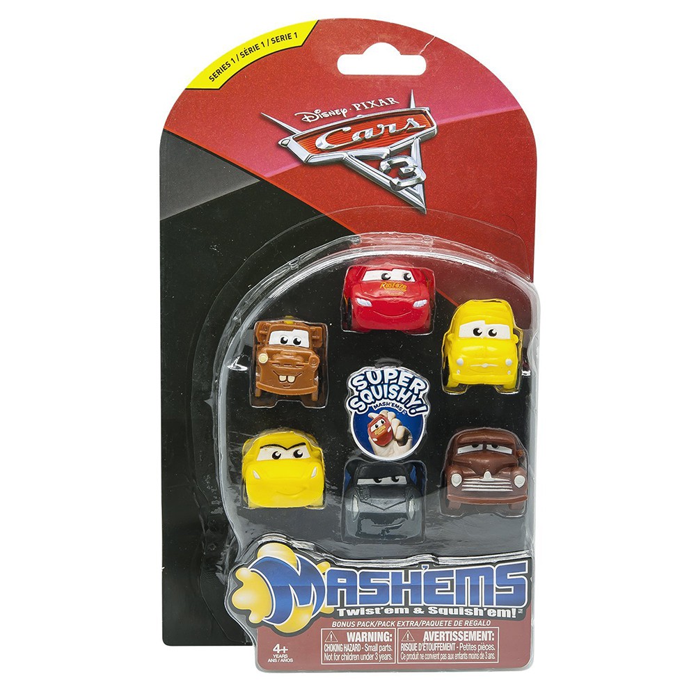 Jual Mashems / fashems Cars 3 - Squishy / toy - 6pcs | Shopee Indonesia