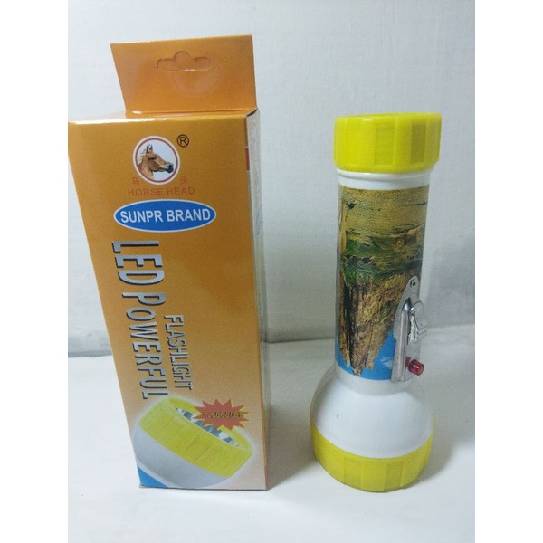 Jual senter tangan LED body plastik jadul | Shopee Indonesia