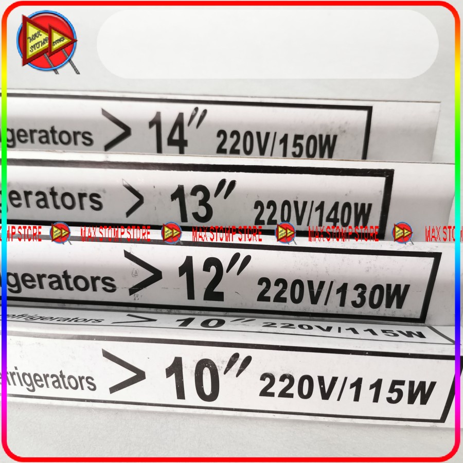 Jual HEATER KULKAS MITSUBISHI REFRIGERATORS 10 - 12 - 13 - 14 INCH 220V ...