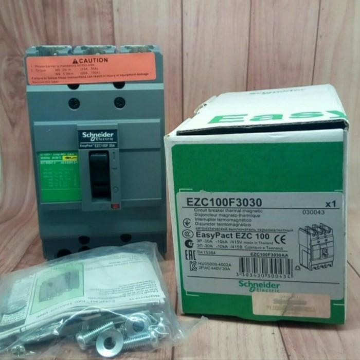 Jual mccb Schneider breaker ezc100f 25a ezc100f3025 3phase 3p 25 a tele Termurah | Shopee Indonesia