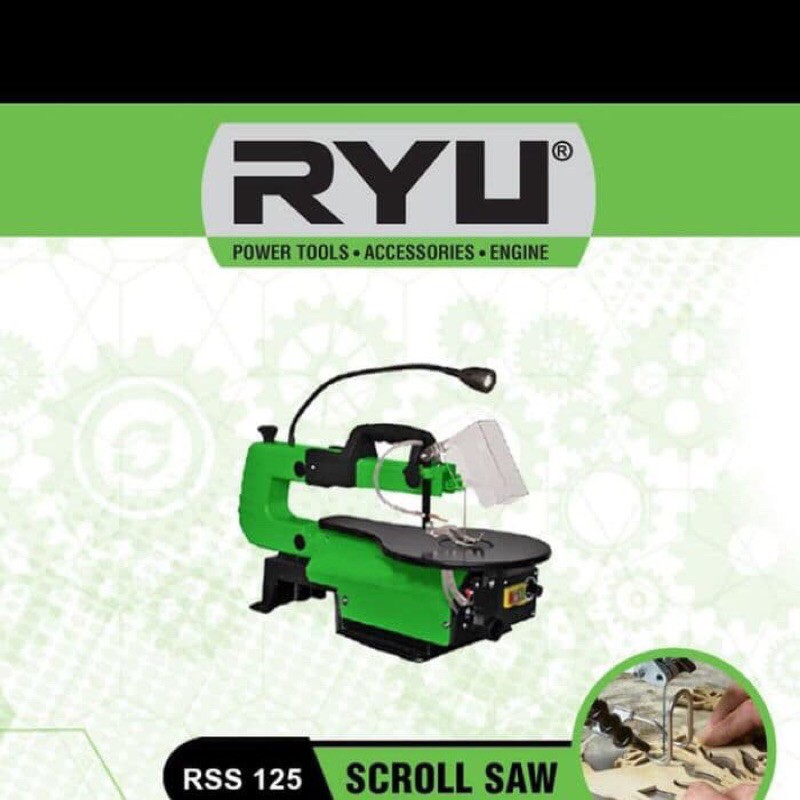 Jual SCROLL SAW RYU RSS125 MESIN GERAJI MEJA UKIR KAYU | Shopee Indonesia
