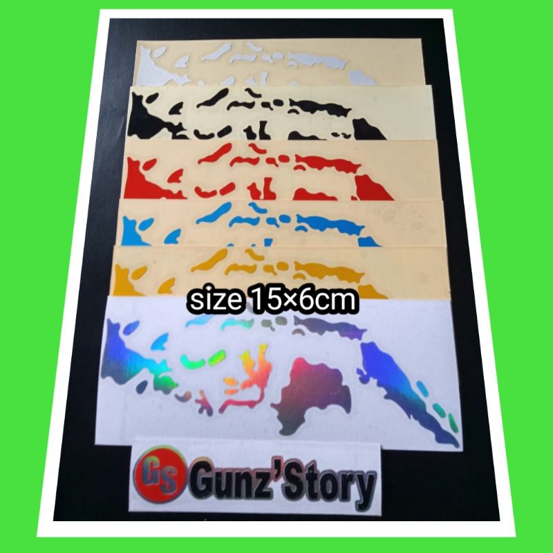 Jual STIKER CUTTING PETA INDONESIA MURAH | Shopee Indonesia