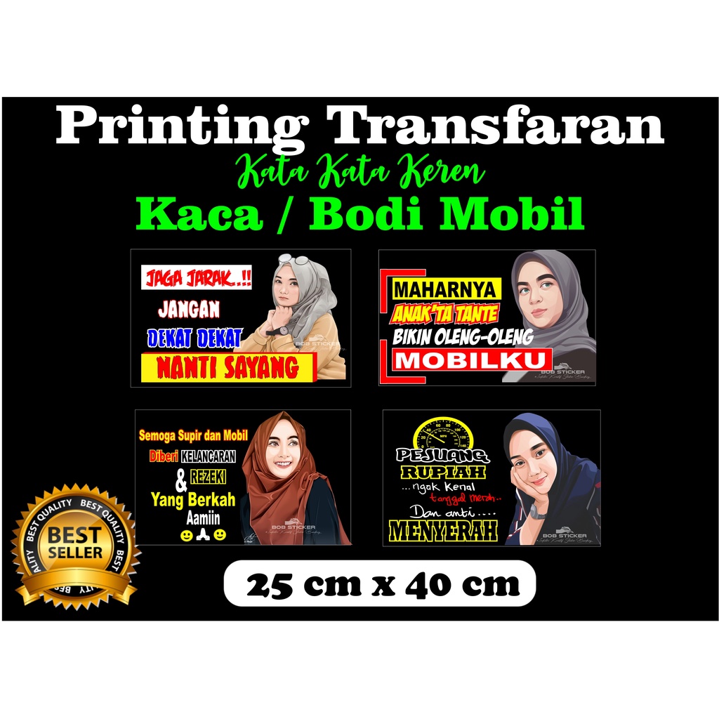 Jual Stiker kaca mobil, sticker kaca samping, stiker bodi mobil, stiker ...
