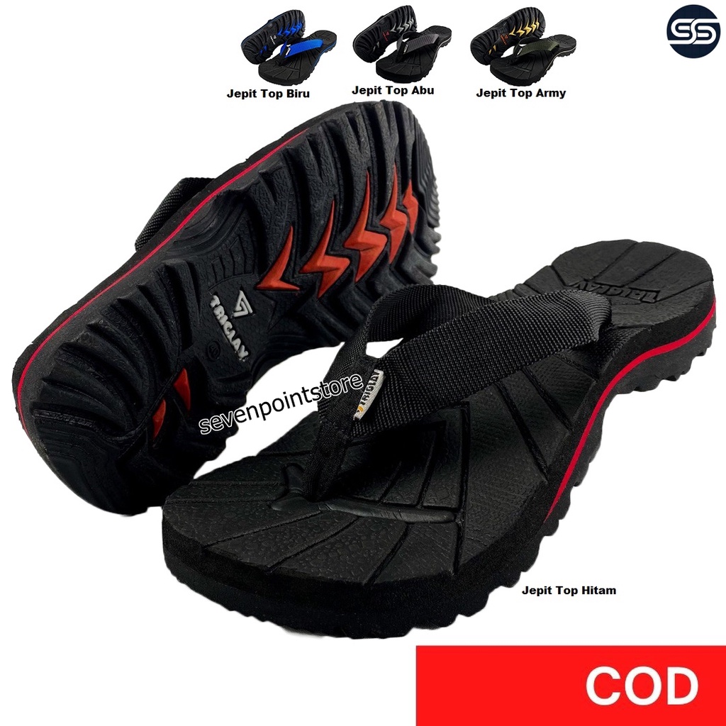 Jual Sandal Gunung Pria Original Triglav Outdoor Hiking Cowok Sendal Jepit Dewasa Terbaru ...