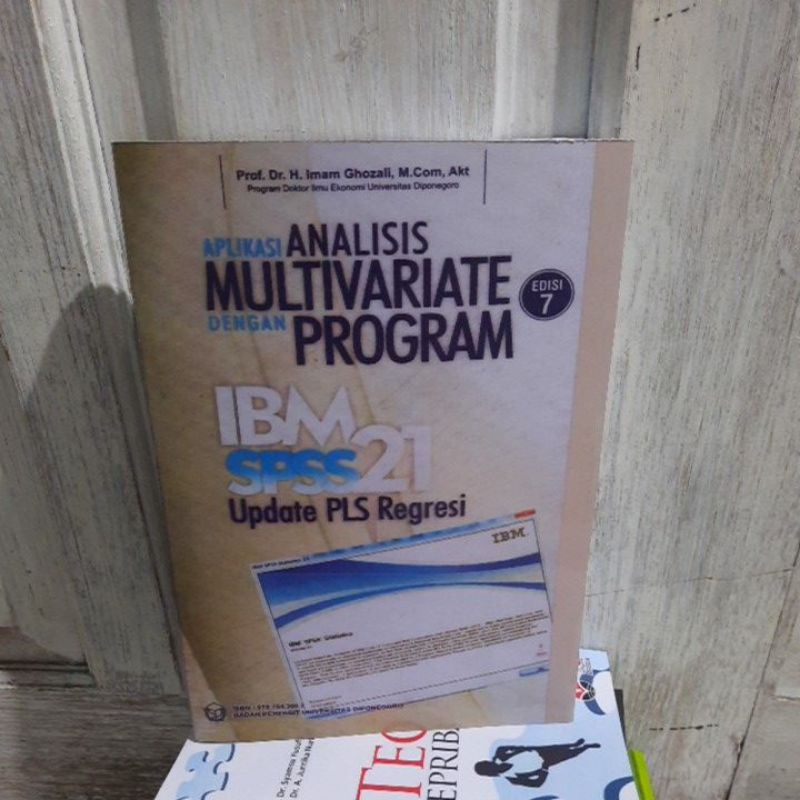 Jual APLIKASI ANALISIS MULTIVARIATE DENGAN PROGRAM IBM SPSS 21 ED 7 By Imam Ghozali | Shopee ...