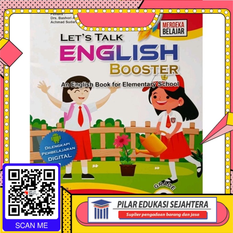 Jual Buku Bahasa Inggris - Lets Talk English Booster Kelas 1,2,3,4,5,6 Penulis Bashori Alwi ...
