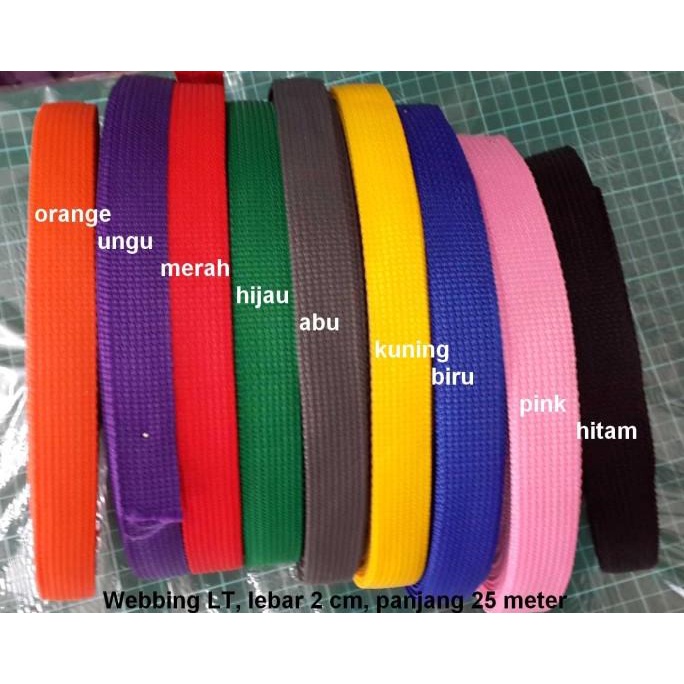 Jual Tali Webbing LT 2 cm | Shopee Indonesia