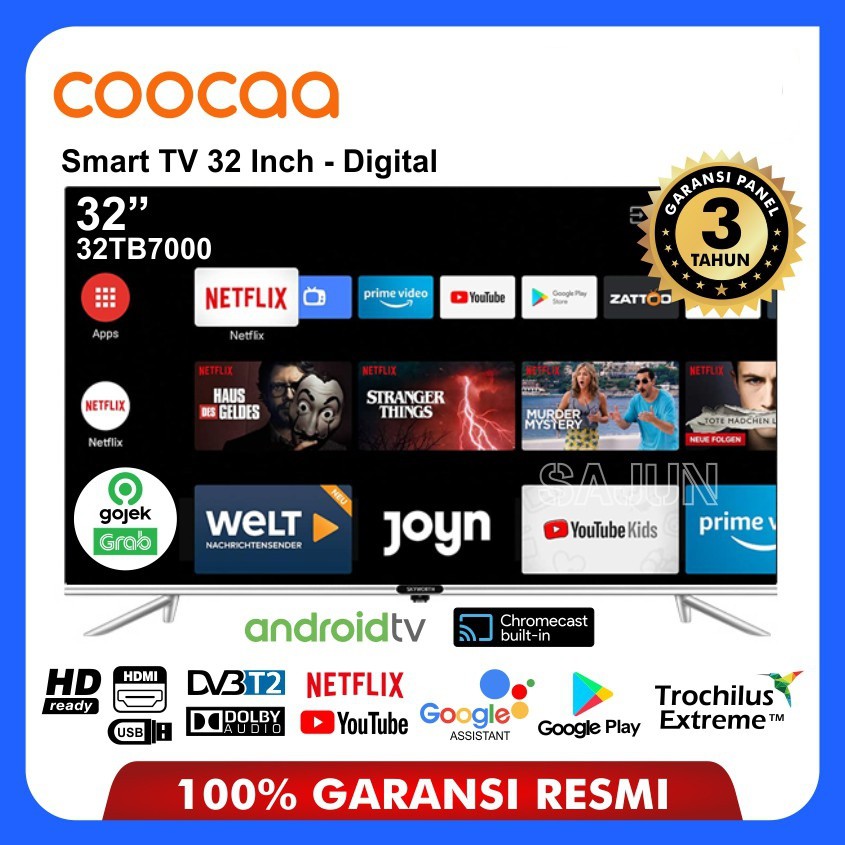 Jual LED TV Coocaa 32TB7000 / Smart TV Coocaa 32 Inch | Shopee Indonesia