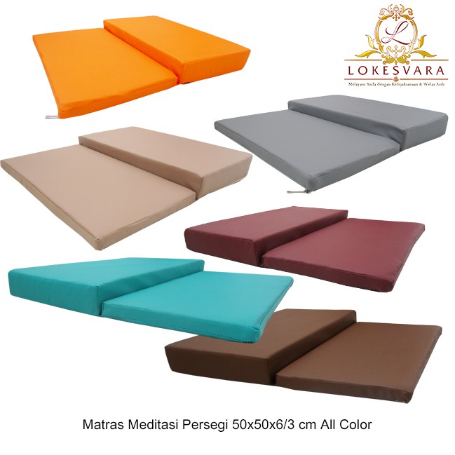 Jual Matras / Bantal / Alas Meditasi (Bantal Doa/Duduk) Persegi 50x50x6 ...