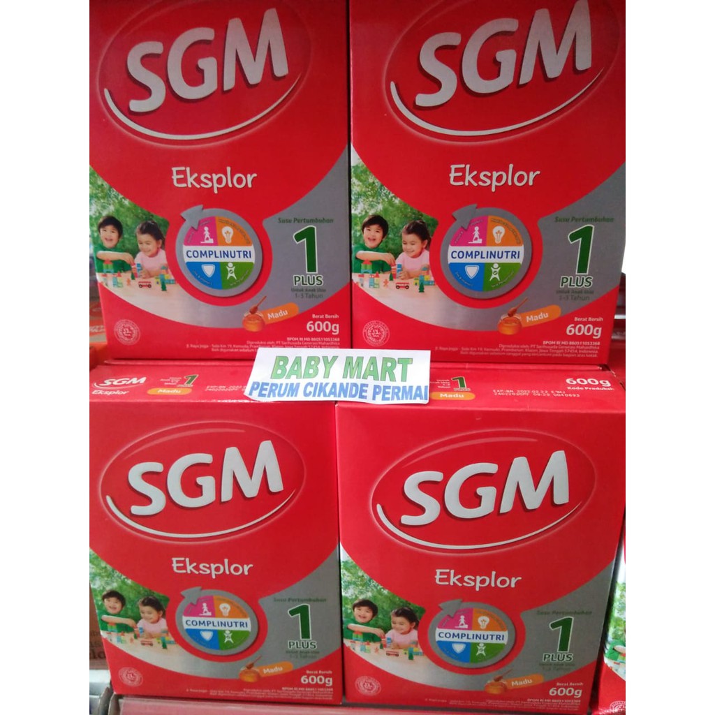 Jual SGM ESKPLOR 1 PLUS MADU 600gr | Shopee Indonesia