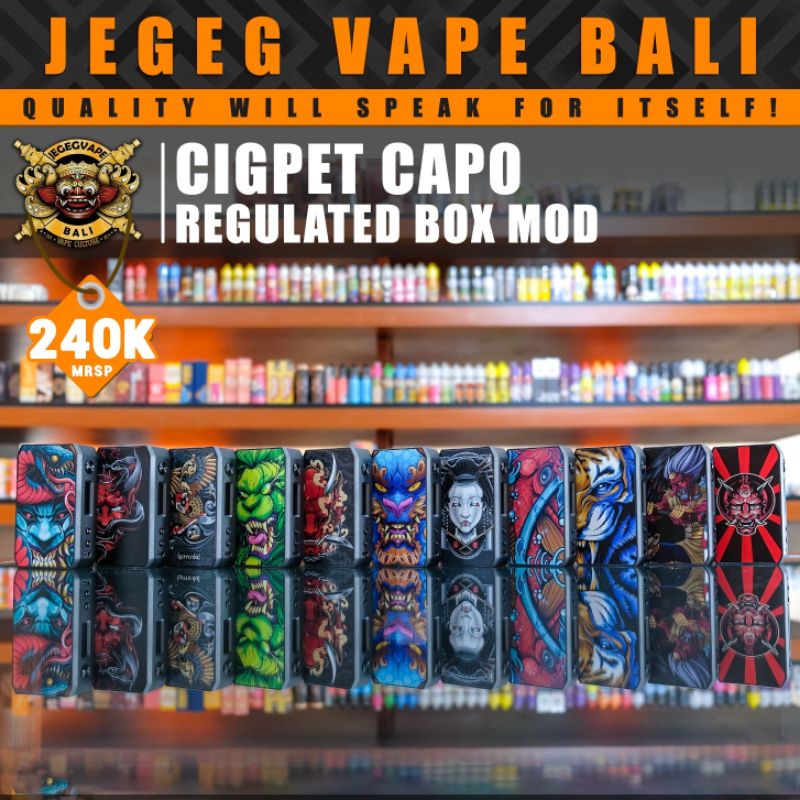 Jual Ijoy Cigpet Capo Regulated Box Mod Authentic | Shopee Indonesia