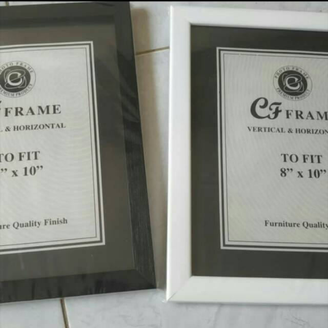 Jual Bingkai/Frame Kayu ukuran 8R atau 10R (20cm x 25cm) Minimal ...