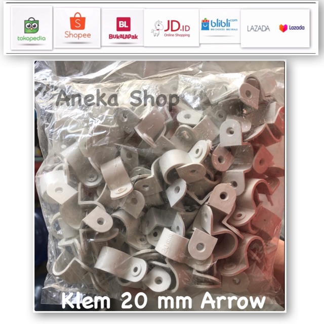 Jual Klem 20 mm conduit merk Arrow | Shopee Indonesia