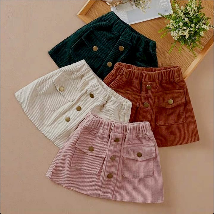 Jual Rok Tuktuk - Rok mini anak perempuan 1 -2 tahun / Rok corduroy ...