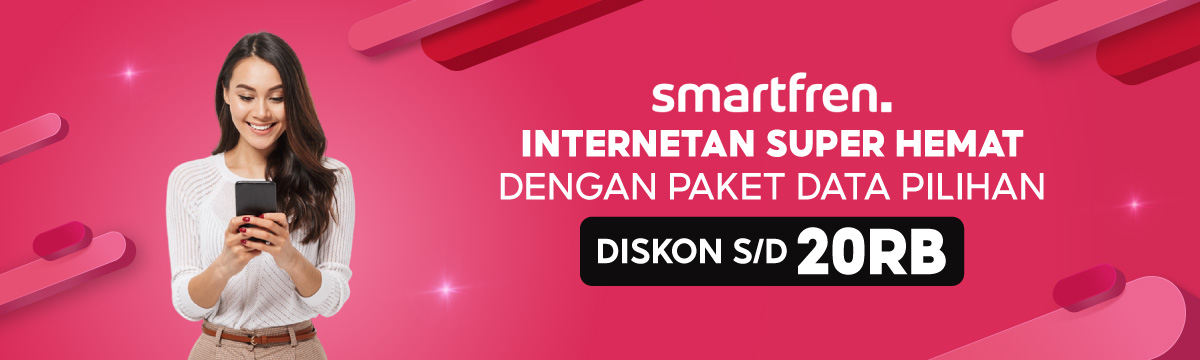 Spesial 11.11! Beli Paket Data Smartfren Pilihan Lebih Hemat S/D 20RB