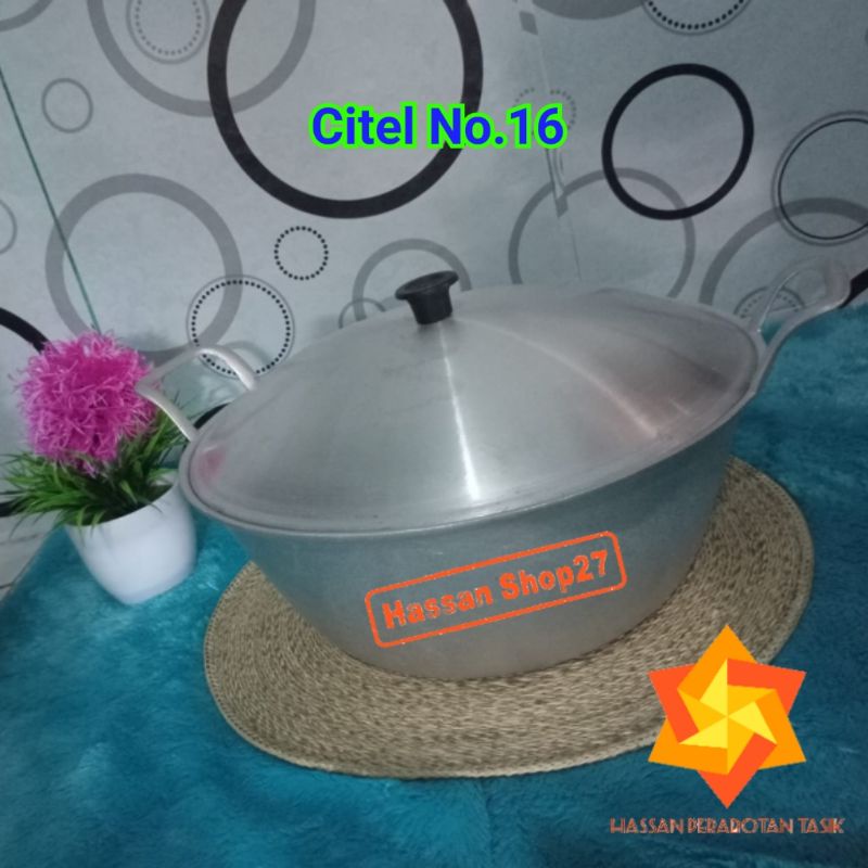 Jual CITEL No. 16 Panci Katel Liwet rebus goreng Sayuran Panci Katel ...