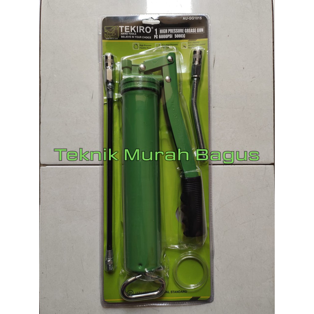 Jual Tekiro High Pressure Grease Gun 6000psi 500cc Pompa Gemuk 500cc ...