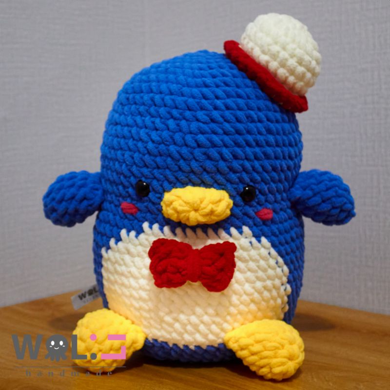 Jual Amigurumi / Boneka Rajut - Juju (Big Pinguin) | Shopee Indonesia