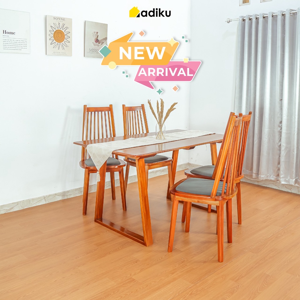 Jual ADIKU.ID AKIBA Meja Makan - Meja Makan Minimalis - Meja Makan 4 Orang | Shopee Indonesia