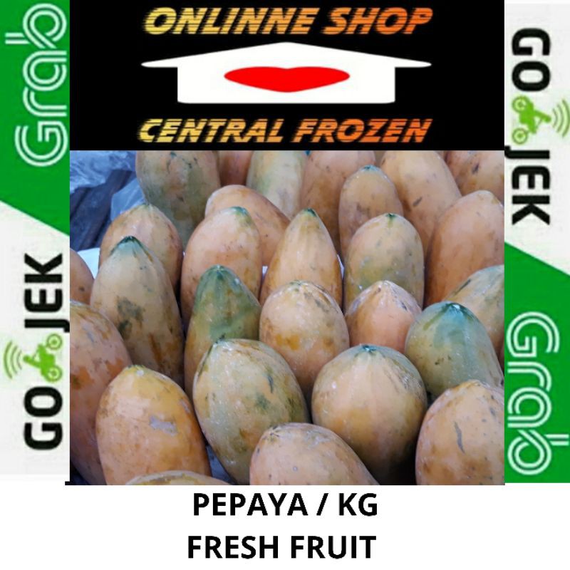 Jual BUAH PEPAYA MANIS PREMIUM / KG BUAH SEGAR / FRUIT | Shopee Indonesia