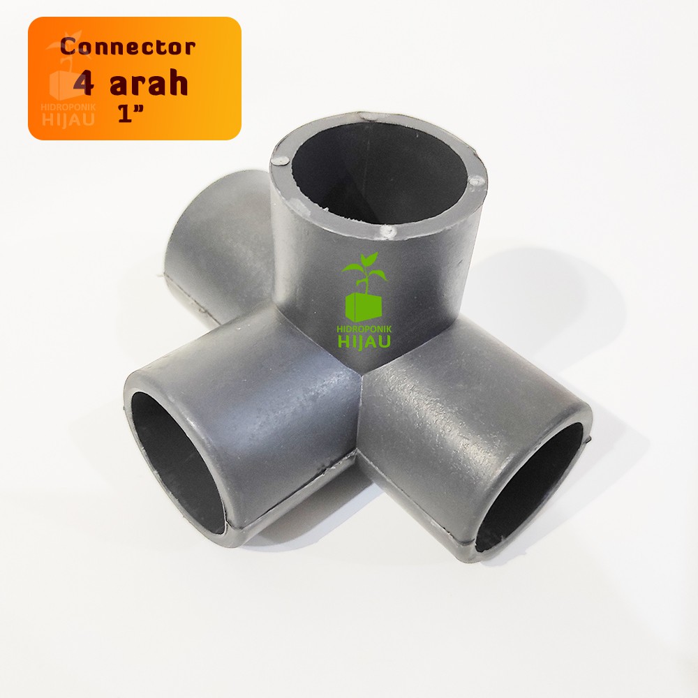 Jual Connector Pipa Konektor pipa 1 inch 4 Arah Abu Abu | Shopee Indonesia