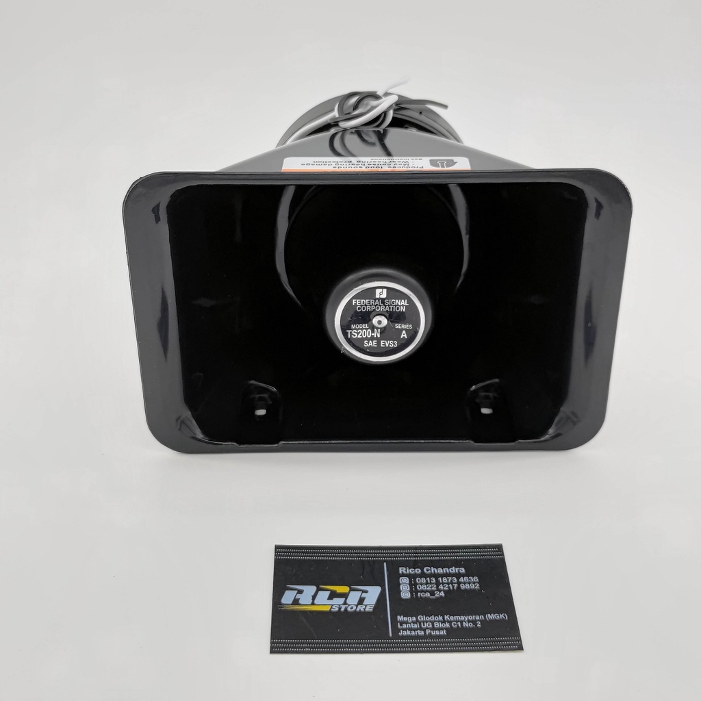 Jual Toa Federal Model TS-200A Black Editon Model Universal | Shopee ...