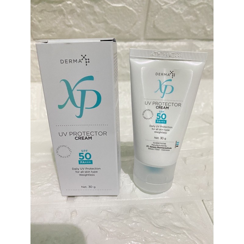 Jual Derma XP UV Protector Cream SPF 50 - tabir surya & antioksidan 30 ...