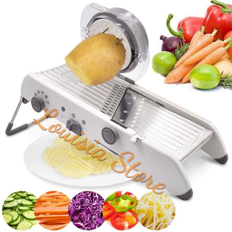 Jual NEW Pemotong Pengiris Sayur Buah Serbaguna Mandoline Slicer ...