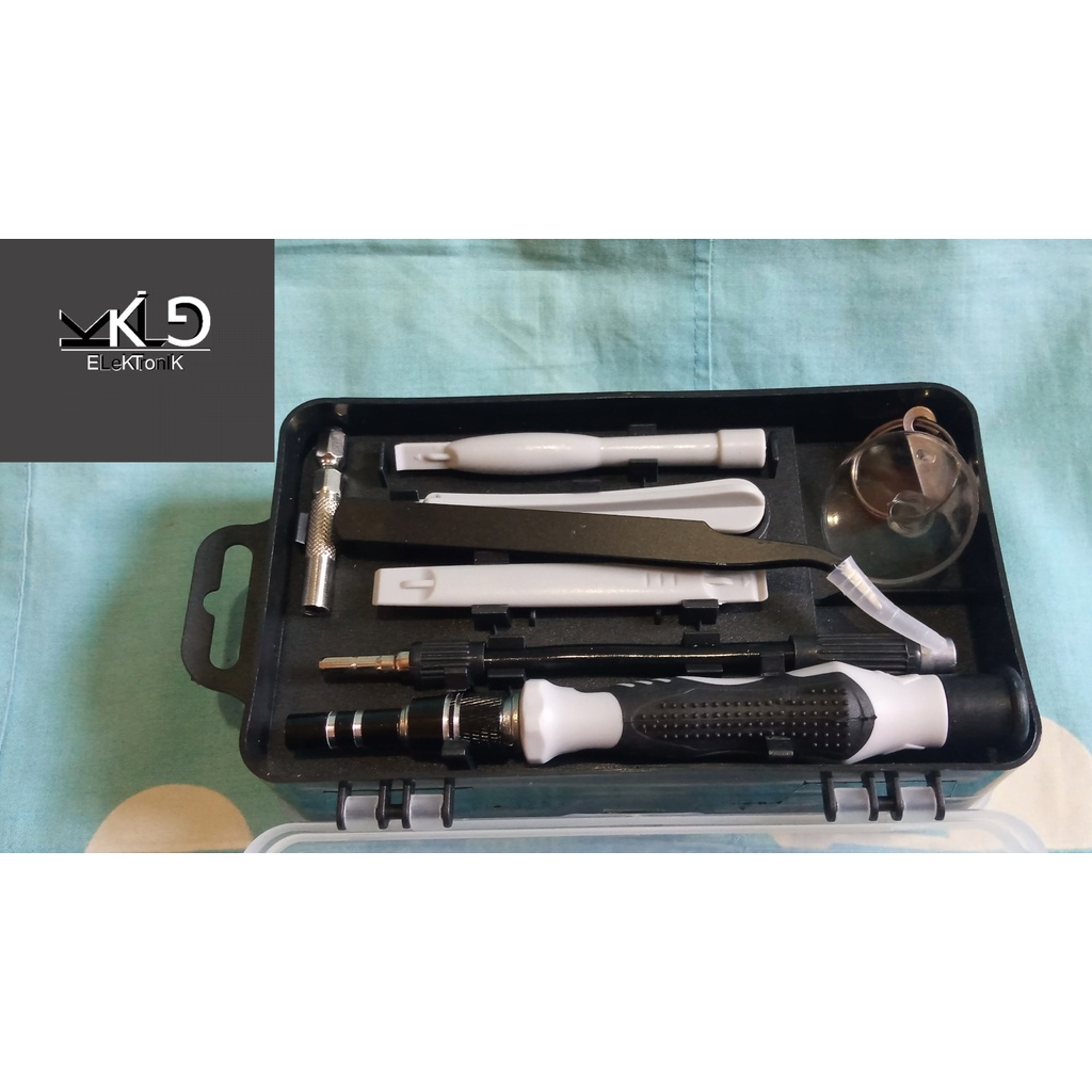 Jual 115 In 1 Precision Screwdriver Set Obeng Set Magnetic Screw Bits ...