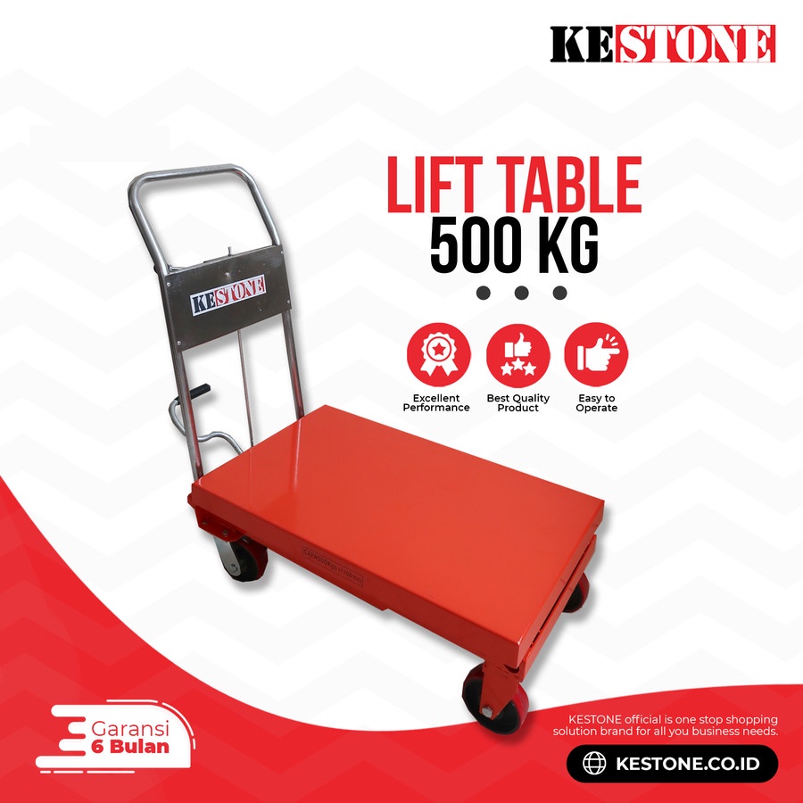 Jual Hand Lift Table 500 Kg - Table Lift Truck Manual | Shopee Indonesia