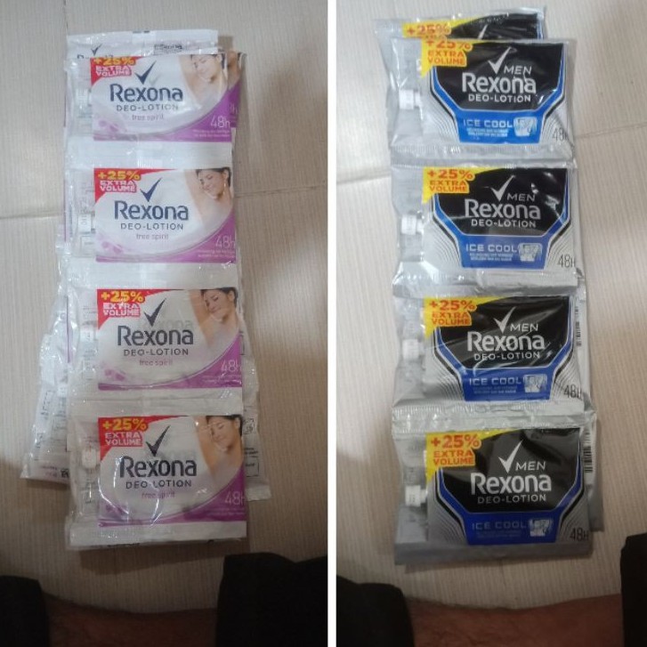 Jual Rexona Sachet 9g Extra 25% Volume ( Cowok & Cewek ) | Shopee Indonesia