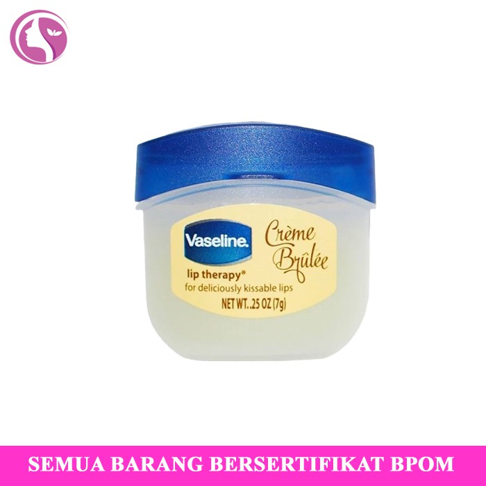 Jual Mini Vaseline Creme Brulee Lip Theraphy 7 Gram - Vaseline Lips B56 ...