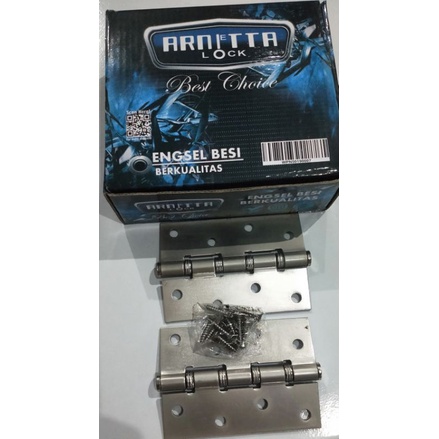 Jual Engsel Besi Arnetta lock SN 4" - 6 set | Shopee Indonesia