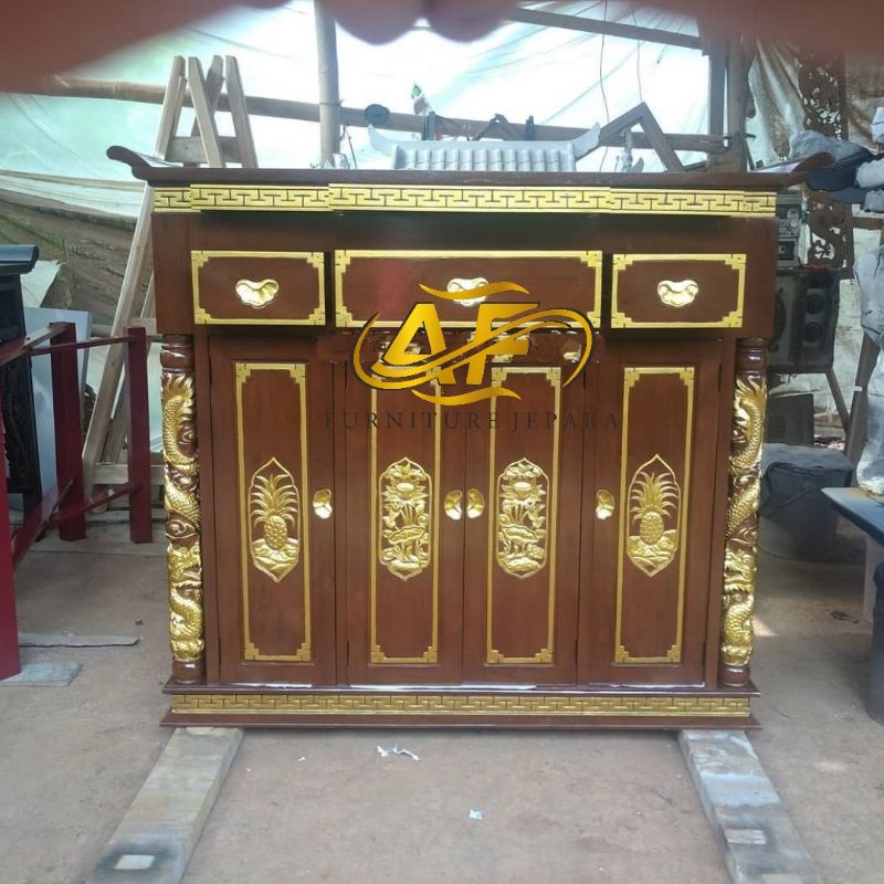 Jual meja altar sembahyang,meja altar ukiran naga,meja sembahyang mewah ...