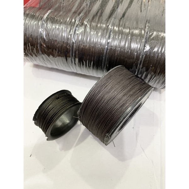 Jual TALI NILON SOL SEPATU BESAR DAN KECIL HITAM/ BENANG LAYANGAN ...