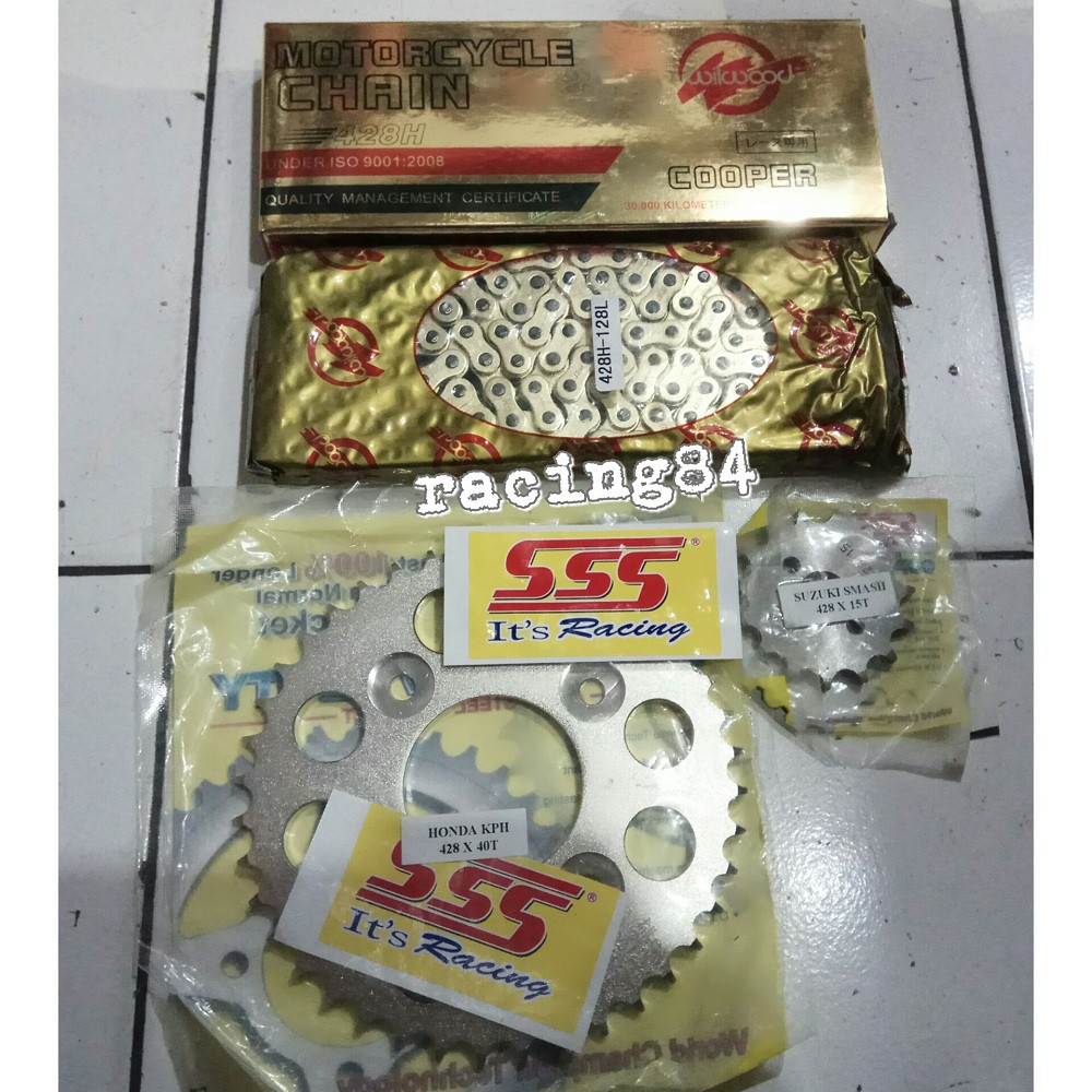 Jual GEAR Set SSS VERZA Dan BYSON Rantai WILLWOOD Original | Shopee ...