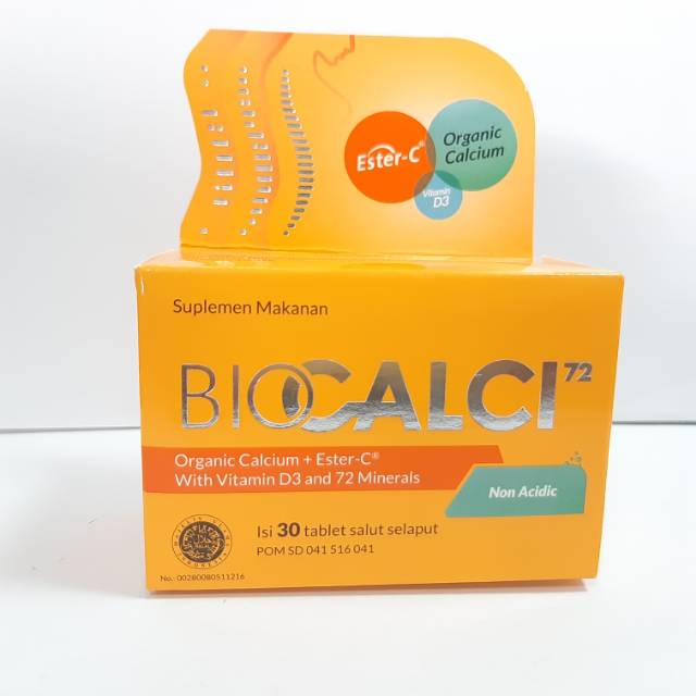 Jual BIOCALCI BOTOL 30 TABLET | Shopee Indonesia
