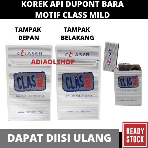 Jual KOREK API DUPONT BARA MOTIF CLASS MILD | Shopee Indonesia